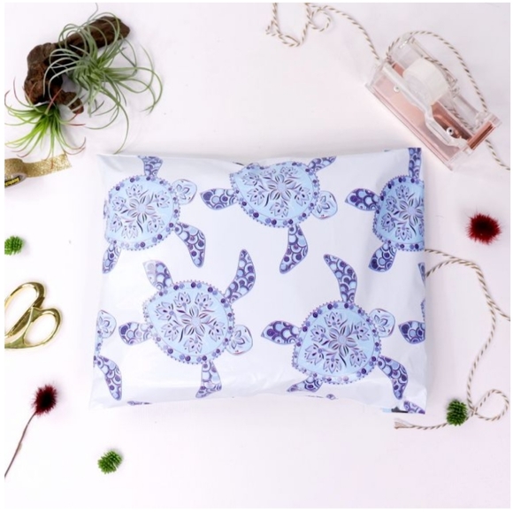Office | 25 Pcs Save The Sea Turtles Vsco Poly Mailer 1x13 | Poshmark